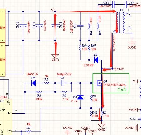 英诺赛科PCB layout 设计案列分享1——高压单管 - 知乎