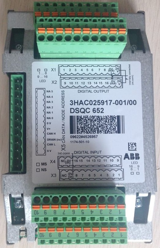 认识ABB机器人的标准IO信号板-DSQC652 - 知乎