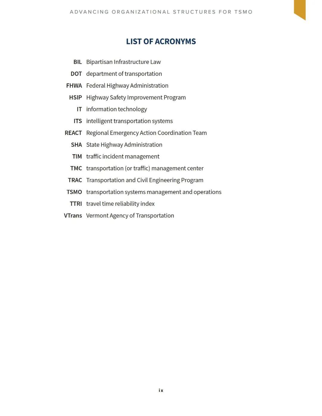 FHWA报告：从组织结构上推进交通系统管理和运营（TSMO）（英）（附下载） - 知乎