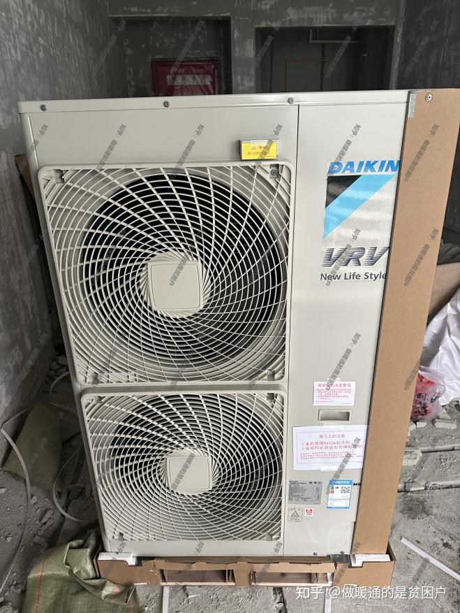 大金VRV-B+真的升级了吗？——大金VRV-B+16KW双风扇主机拆机评测 - 知乎