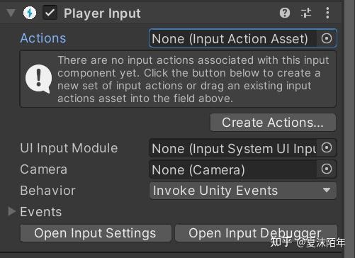 Unity新输入系统——InputSystem - 知乎