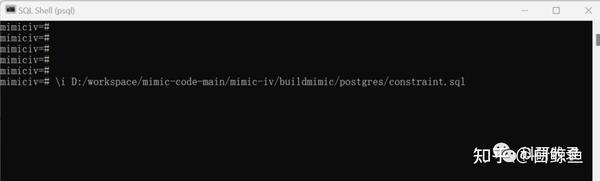 MIMIC数据库安装保姆级教程（下) - 知乎