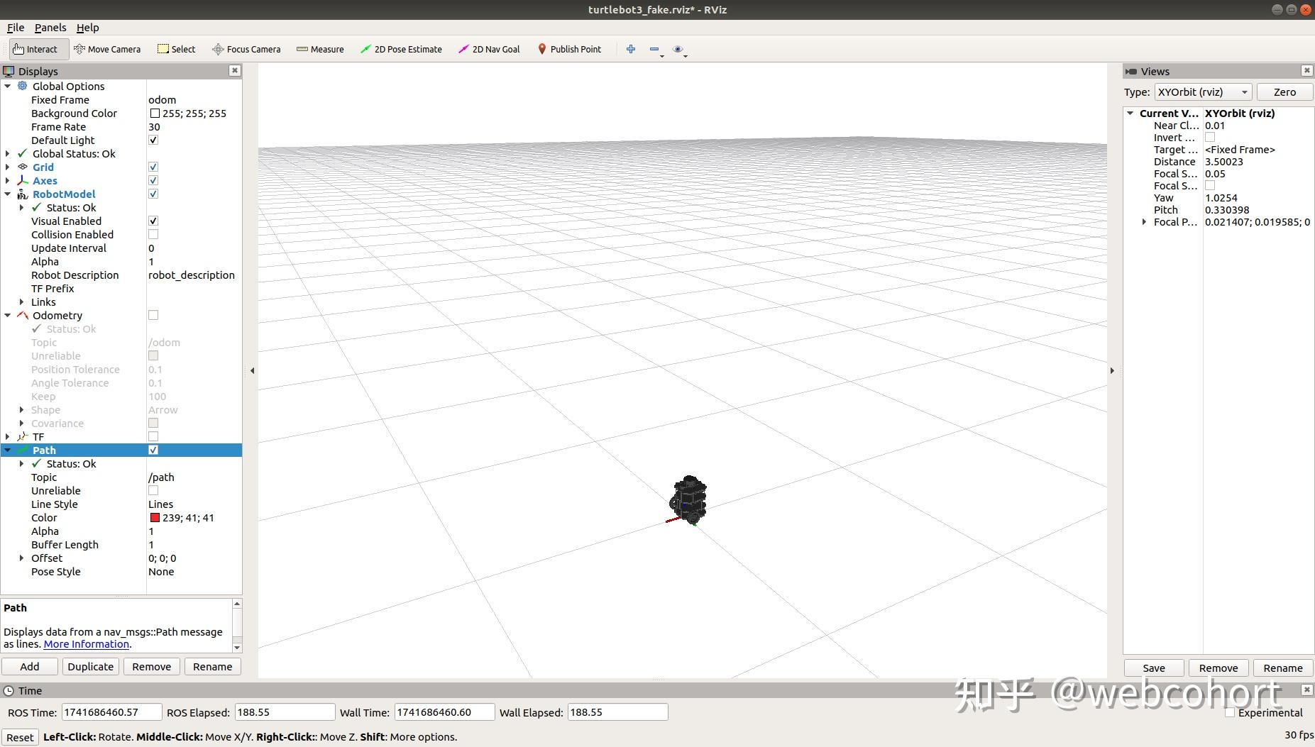 用Path话题显示机器人在RViz中运行的轨迹 - 知乎