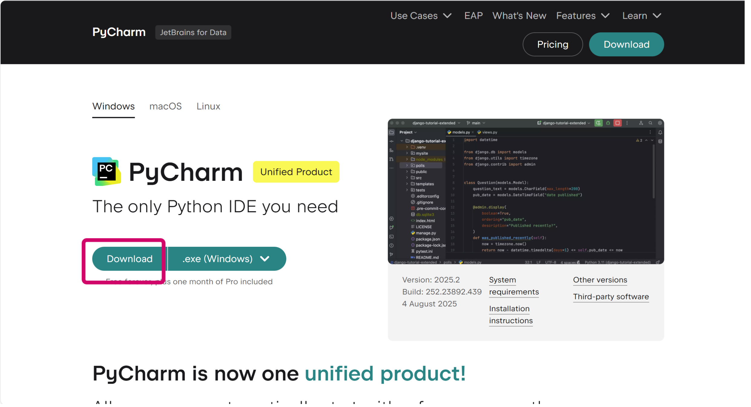 Pycharm专业版安装包及教程 - 知乎