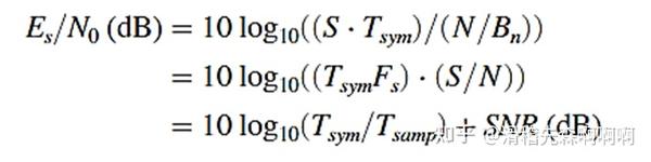 有关Eb/N0和SNR的一些探索 - 知乎