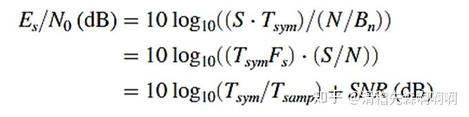 有关Eb/N0和SNR的一些探索 - 知乎