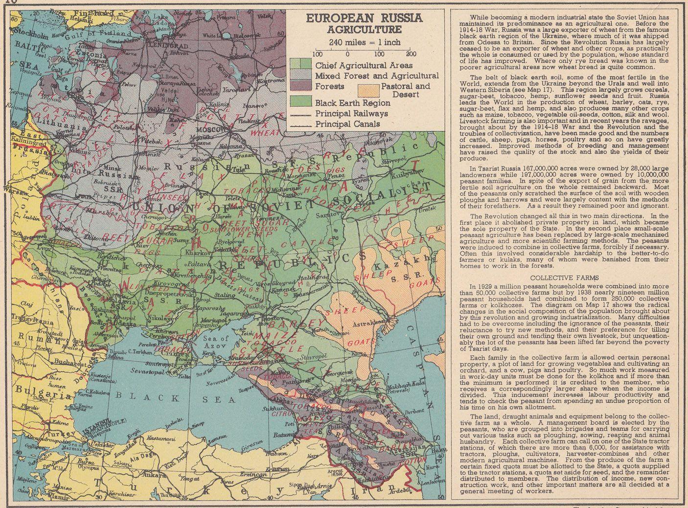 1949年：苏联地图和俄国历史地图 - 知乎