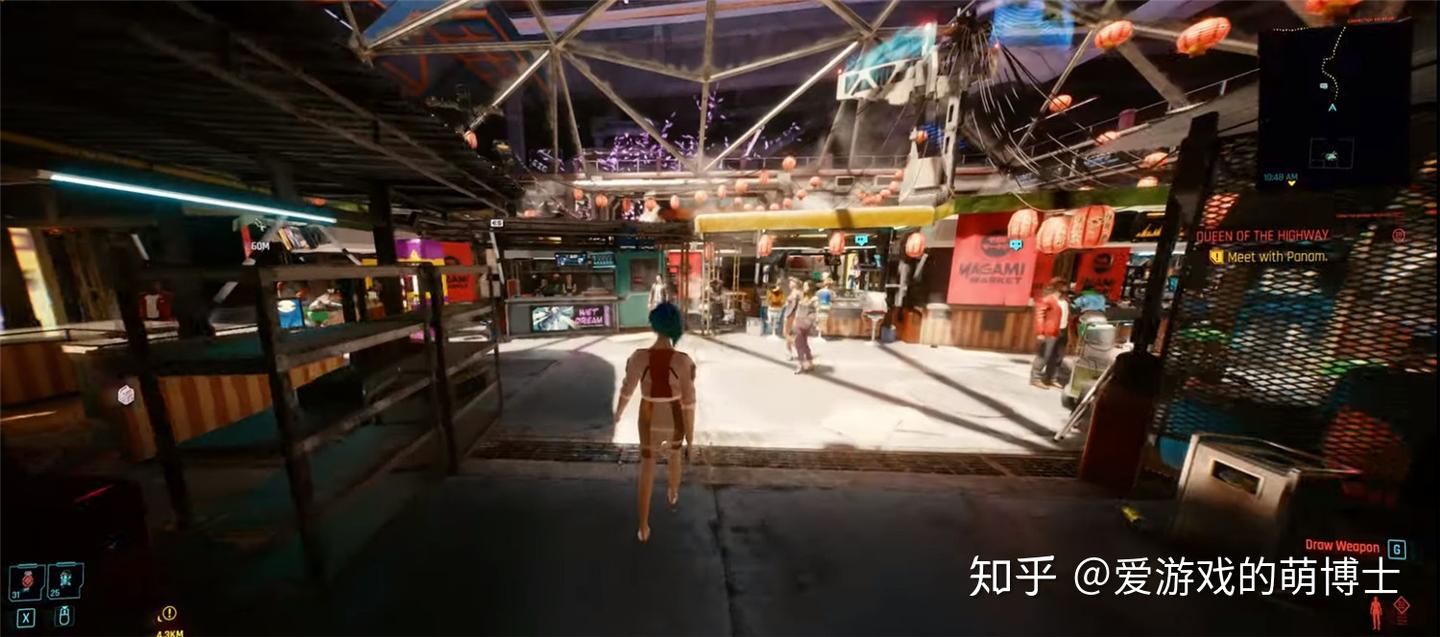 晕3d的玩家有福了，《赛博朋克2077》第三人称模组已经有了