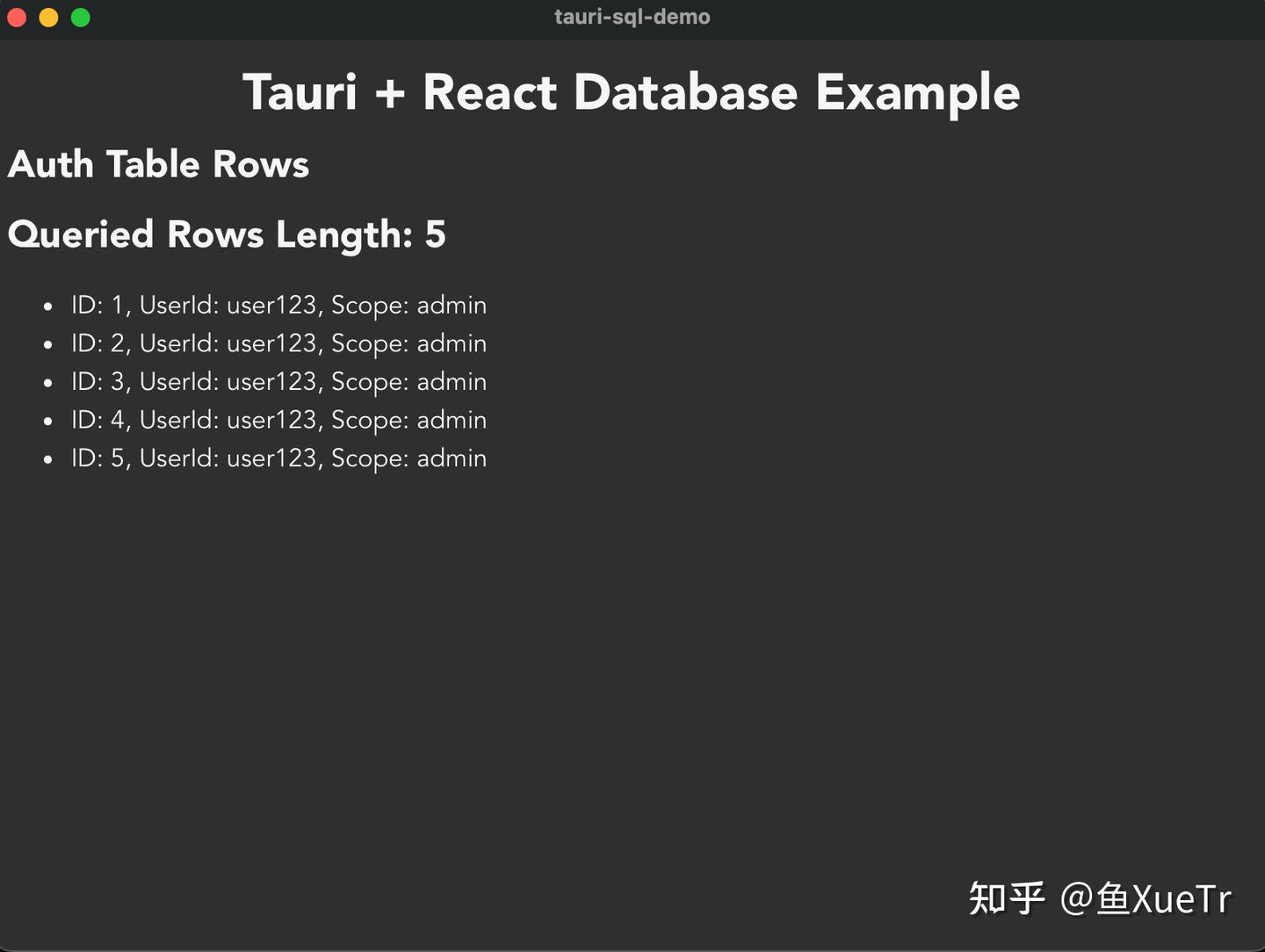 Tauri配置数据库，使用tauri-plugin-sql插件实现数据持久化存储 - 知乎