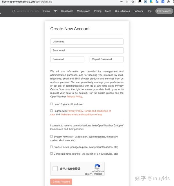 OpenWeatherMap天气API申请 - 知乎