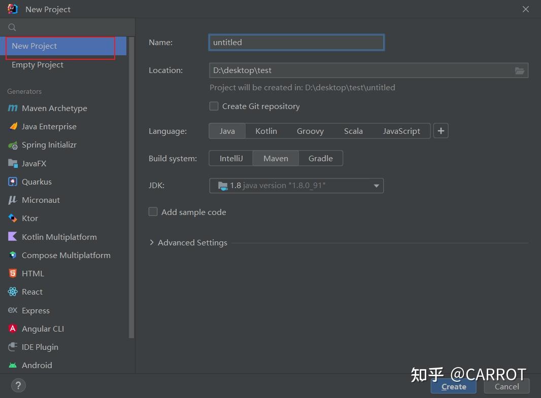 IDEA根据maven模板创建工程 - 知乎