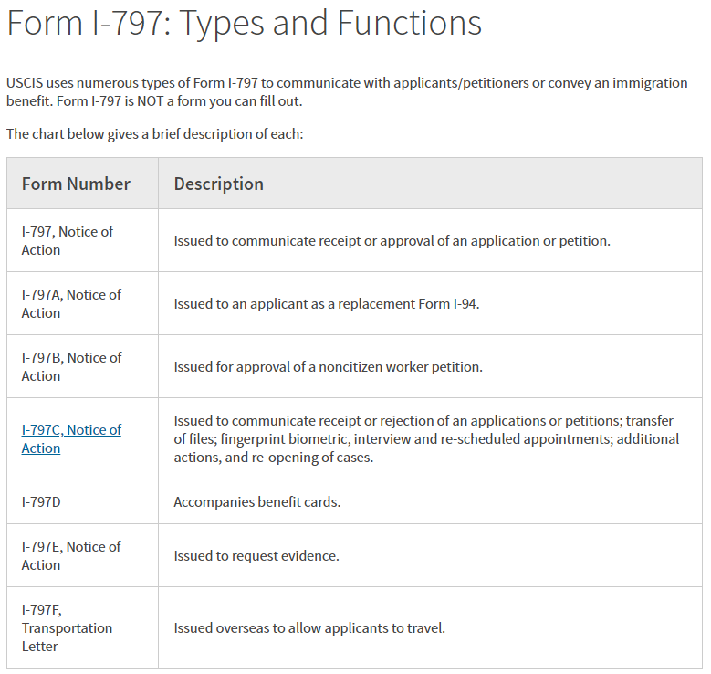 申请美国移民，你收到I-797了吗？（I-797表格科普） - 知乎