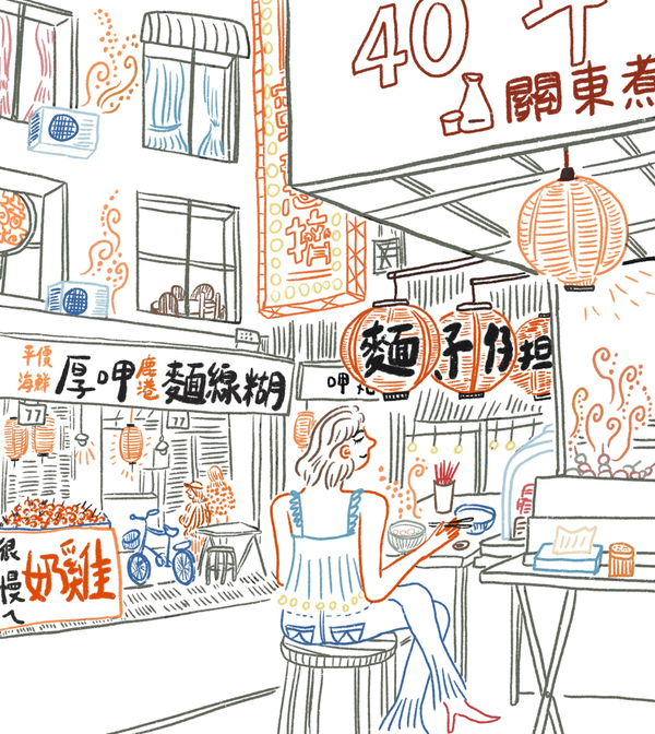 Like艺术家 | 美国插画师Irene Chung，用干净笔触捕捉“即时印象” - 知乎