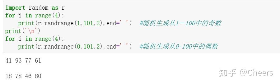 Python入门——random模块详解 - 知乎