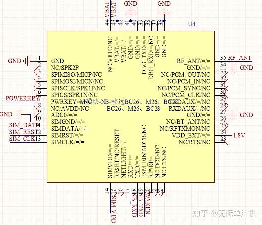 NB-Iot烟感04：BC26模块原理图设计 - 知乎