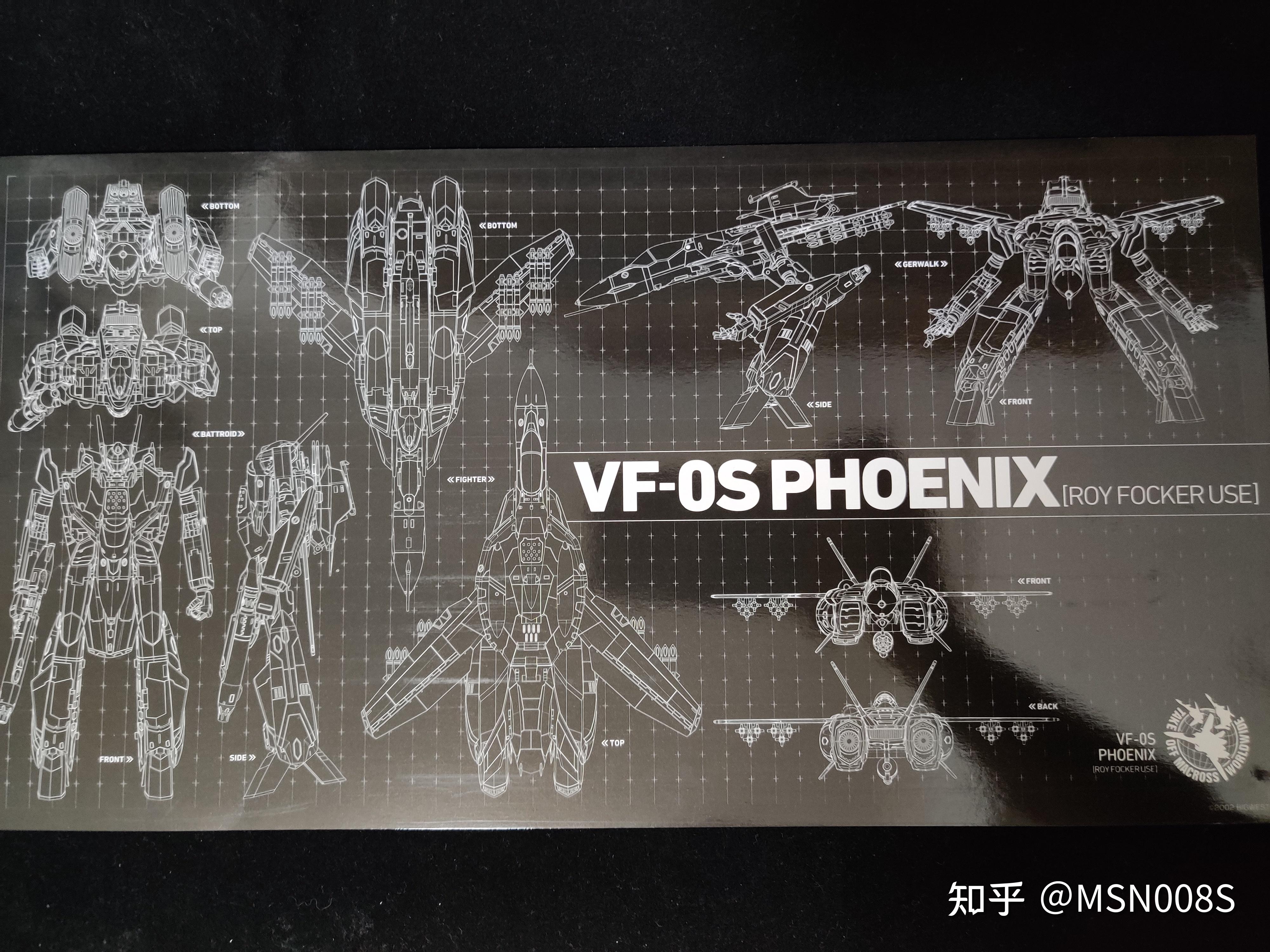 超时空要塞的ZERO的凤凰—VF-0S 简单机体设定介绍及万代HI-METAL R VF0-S罗伊福卡机 模型评测 - 知乎