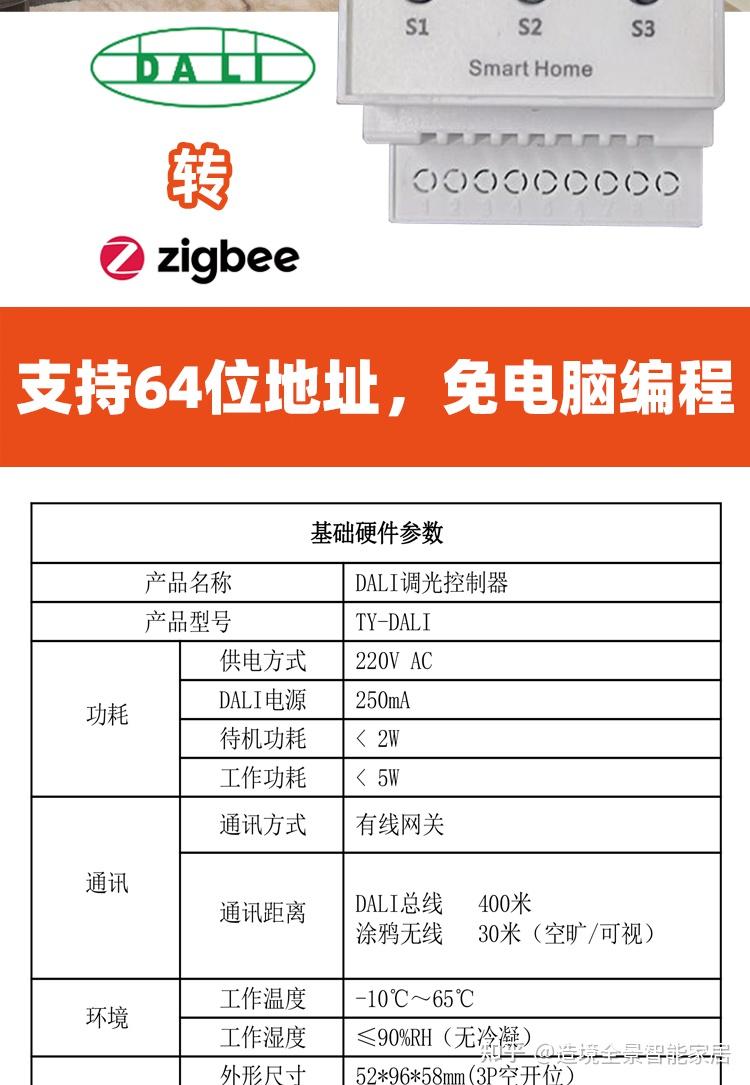 DALI调光怎么转成Zigbee协议？方案来了。 - 知乎
