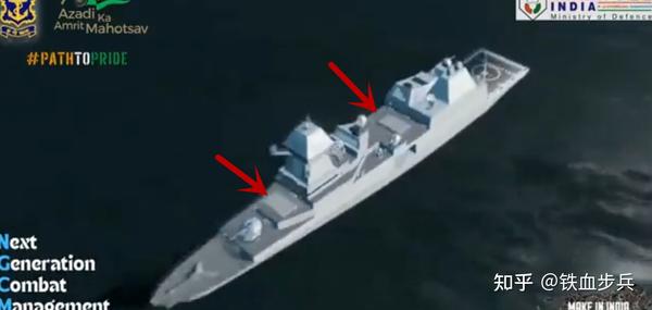 领先中国？印度发布下一代驱逐舰，垂发数量比解放军055多、吨位比055大 - 知乎