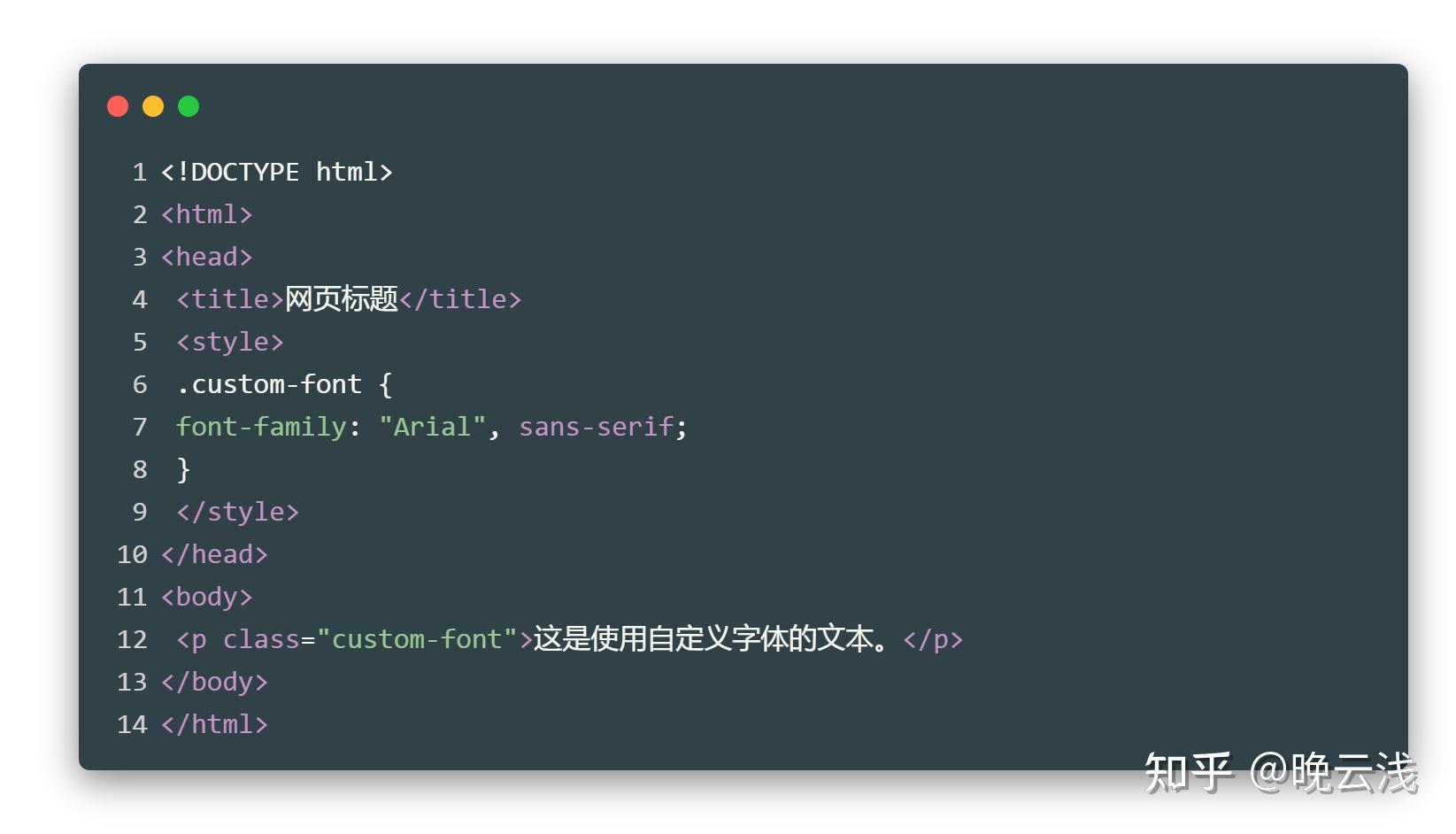 Html如何改变文本的字体? 知乎