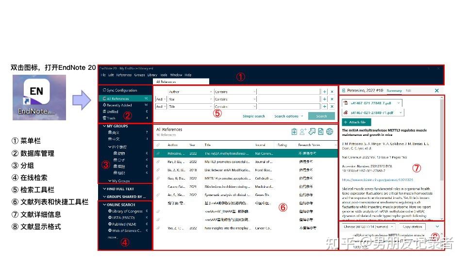 史上最全！最易懂的Endnote20使用图解来了 - 知乎