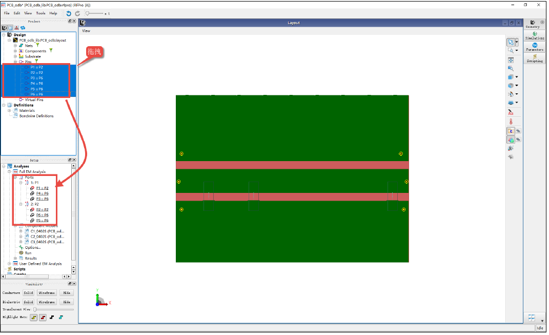 使用 ADS 界面中 RFPro 快速完成场路联合仿真 - Library Cell设置 - 知乎