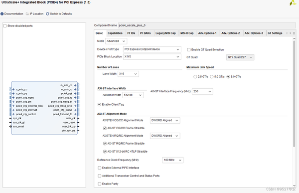 Fpga实现 Nic 100g 网卡，gty100g Ethernet Subsystem架构，纯verilog代码实现，提供2套工程源码和