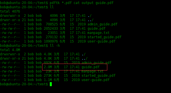 Ubuntu中使用pdftk合并、分离PDF文档等操作 - 知乎