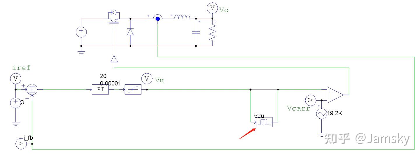 BUCK 电路PSIM仿真模型搭建之一 (PI模块稳定性分析) - 知乎