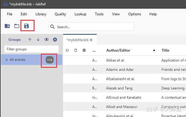 bib文件如何快速去重？JabRef了解一下！ - 知乎