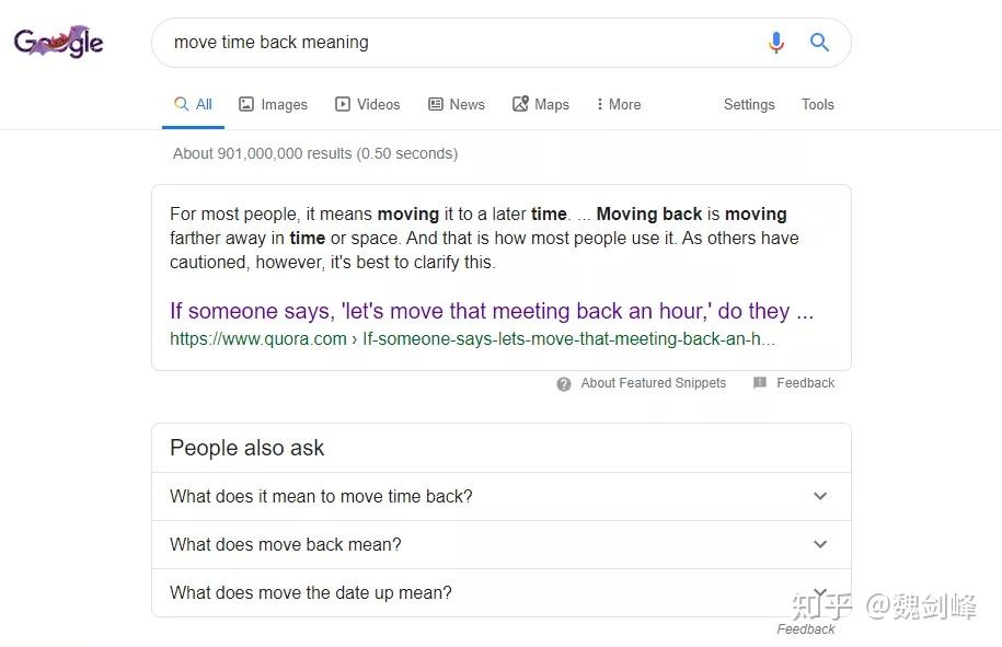 "move time back"究竟是将时间延后还是提前？ - 知乎