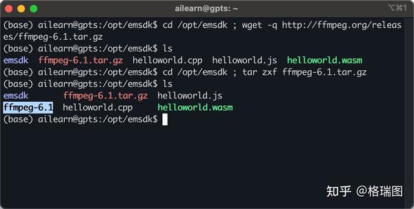 Ubuntu-0012-FFmpeg + WebAssembly - 知乎