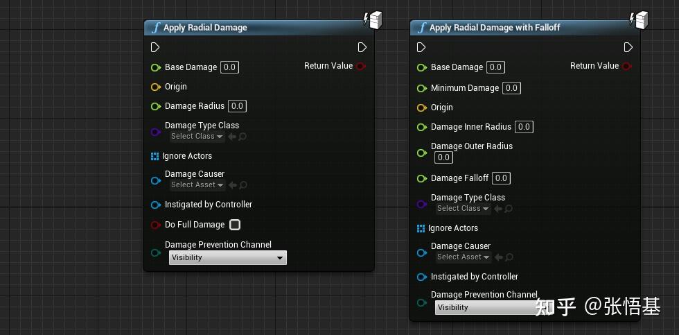 UE4自带的Actor伤害系统 - 知乎