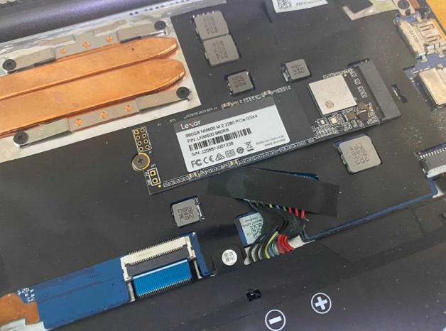 锐龙版荣耀笔记本更换SSD - 华为NBLL-WXX9-PCB - 赛派号
