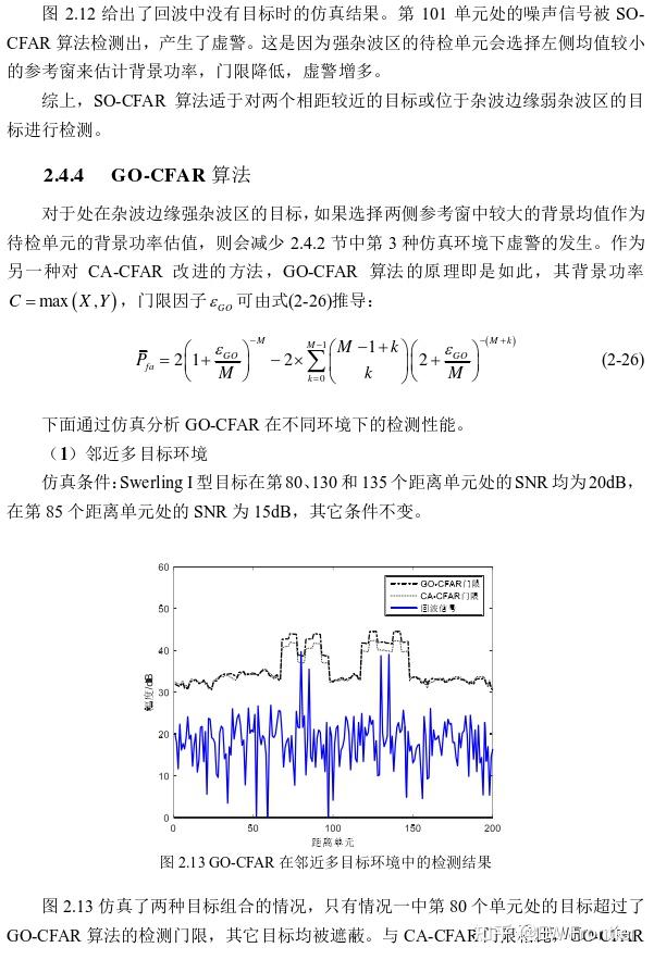 雷达目标检测之恒虚警检测（CA/SOCA/OS/GOCA-CFAR）【附MATLAB代码】 - 知乎