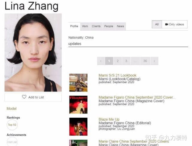 MODELS.COM榜单更新！来看看哪些国模又长脸啦！ - 知乎