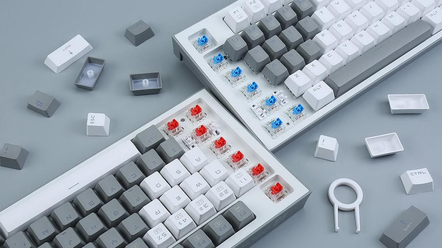 入门机械键盘的标杆！GK50Z Pixel60度灰青轴版 - 知乎