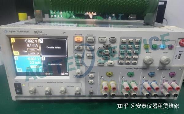 安捷伦直流电源分析仪N6705A维修案例-电源维修 - 知乎