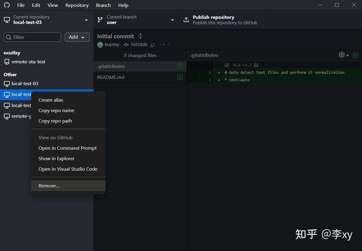 GitHub Desktop使用 - 知乎