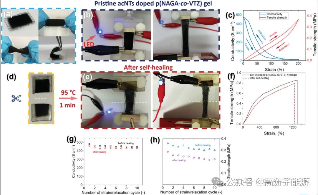 AFM：超分子聚合物水凝胶用于高强度自愈合超级电容器 - 知乎