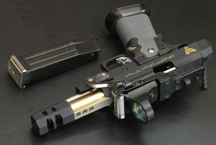 国际实用射击IPSC黄金M1911 INFINITY IMM艺术品版的定制土豪玩具 - 知乎