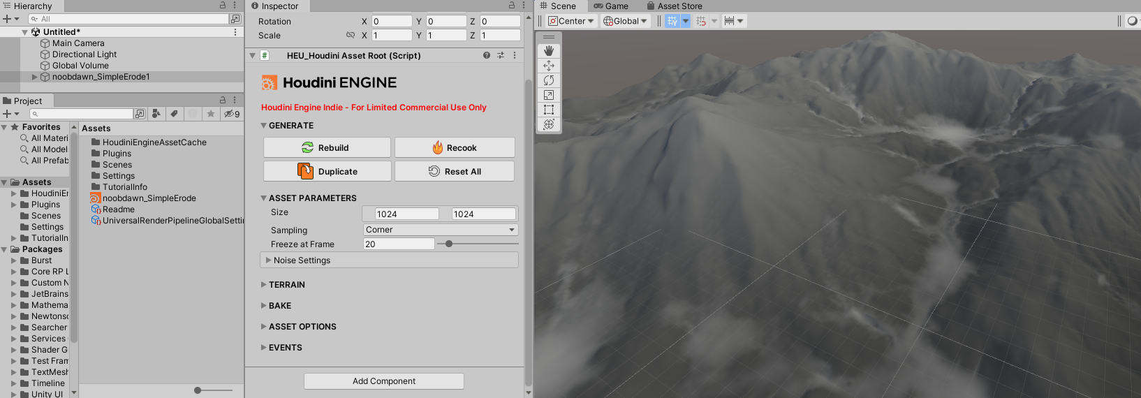 Houdini to Unity地形流程（一） - 知乎