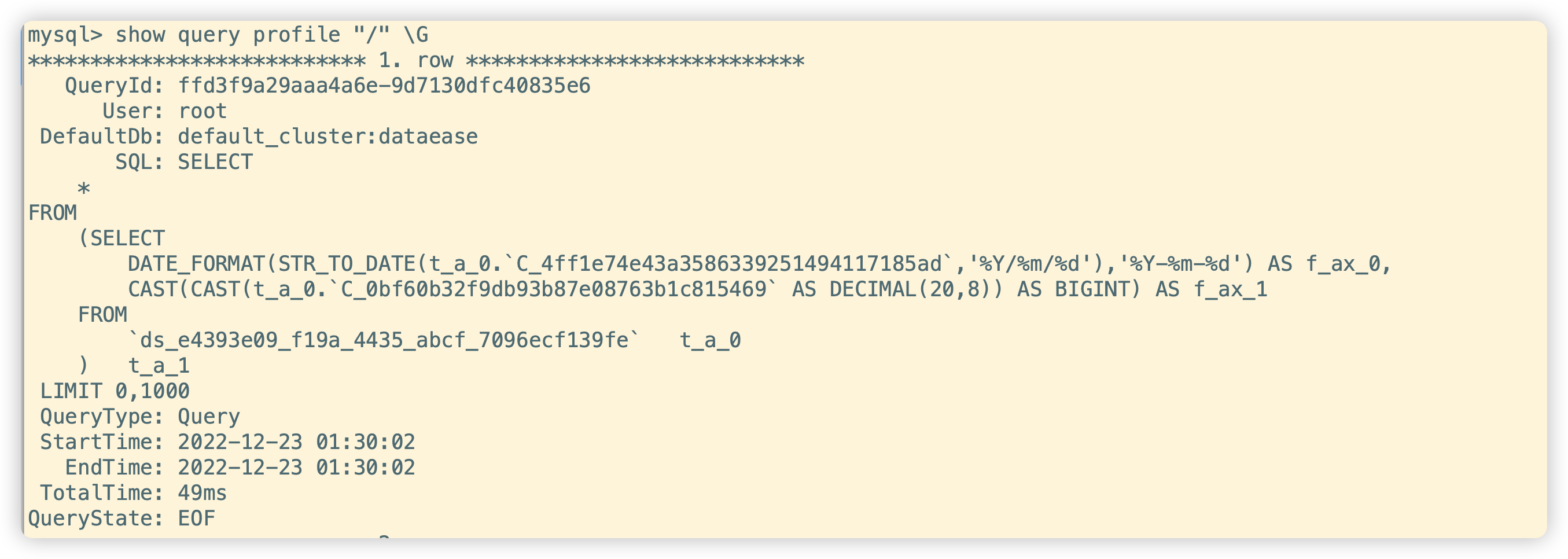 2分钟掌握开源 BI 工具 DataEase 小技巧｜开启 Doris 查询操作记录 - 知乎