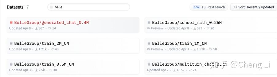 【骆驼读论文】HuggingFace社区上 29个中文数据集的整理 - 知乎