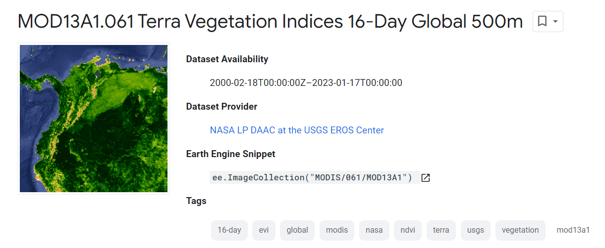 GEE基于MODIS数据计算指数并进行逐16d结果影像导出 - 知乎