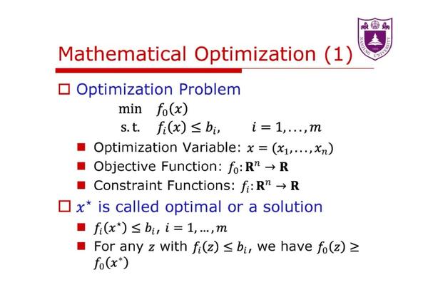 南大《优化方法 （Optimization Methods》课程，推荐！ - 知乎