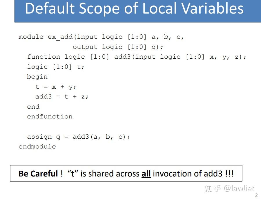 快速入门数字芯片设计，UCSD ECE111（八）更深入了解SystemVerilog - 知乎