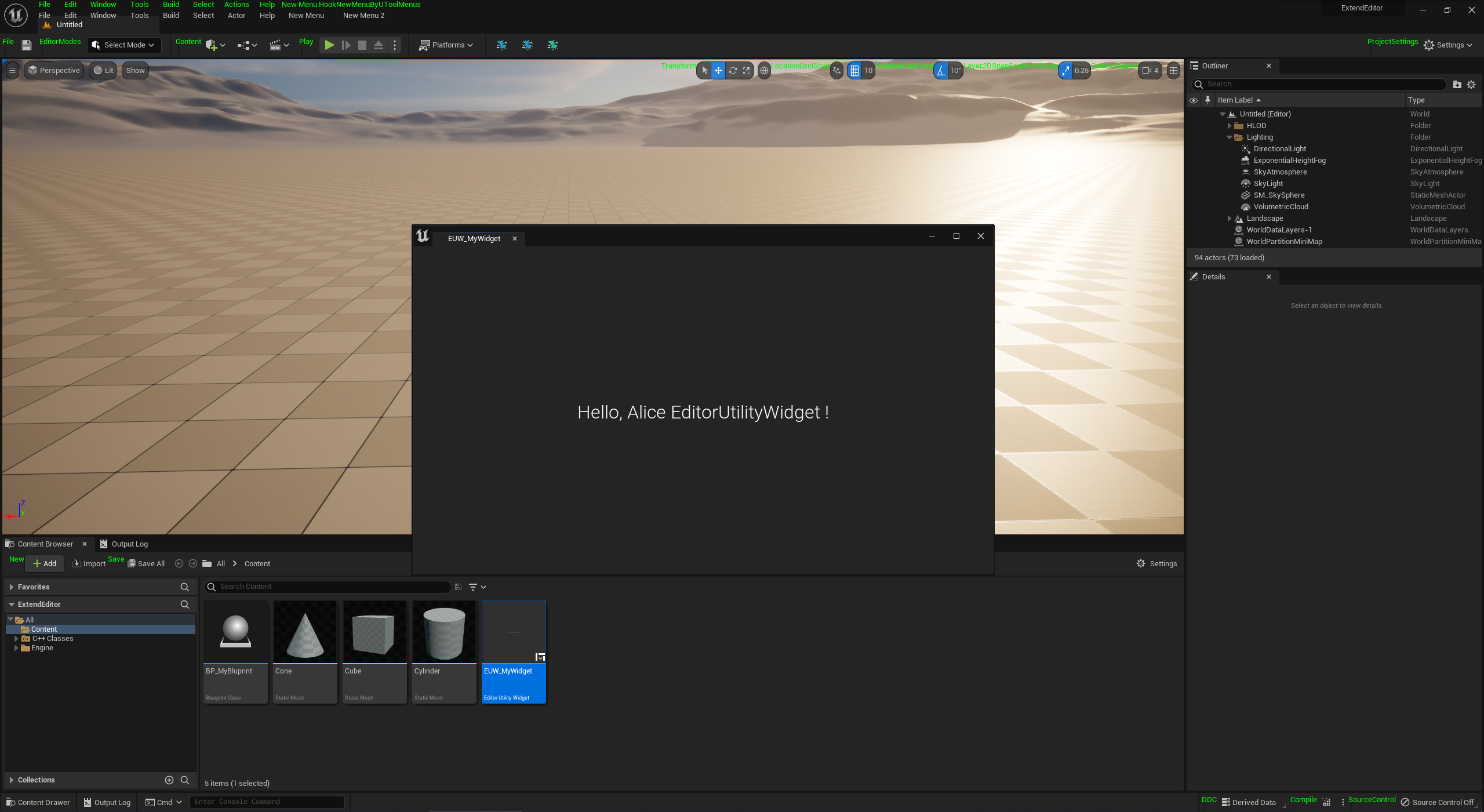 《调教UE5：编辑器拓展指南》Widget 相关基础 - 知乎