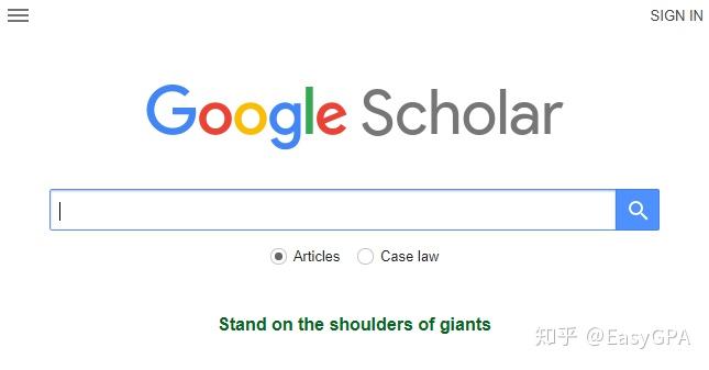 Google Scholar终极使用指南 - 知乎