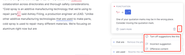 Grammarly—设置您的个性化写作风格（Writing Styles） - 知乎