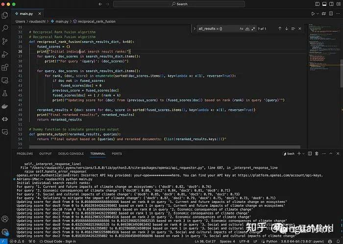 使用RAG-Fusion和RRF让RAG在意图搜索方面更进一步 - 知乎